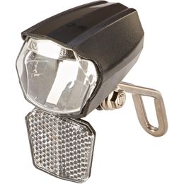 Fahrradbeleuchtung Prophete "Prophete LED-Batteriescheinwerfer, 30 Lux", schwarz, Fahrradlampen