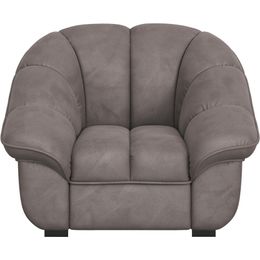Sessel COTTA "Mado, Breite 110 cm", dunkelgrau, B:110cm H:88cm T:104cm, Sessel, Sessel, verschiedene Sofas individuell kombinierbar