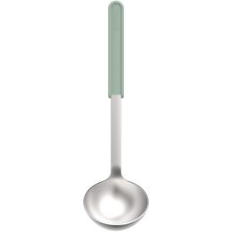 Mepal Chef It Edelstahl Suppenkelle aus Polypropylen mit gro&szlig;em Fassungsverm&ouml;gen 32 cm nordic sage - Kochbesteck