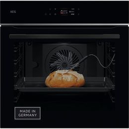 AEG Einbaubackofen "TE7PB62WAB", Energieeffizienz: A++, schwarz, B:59,5cm H:59,4cm T:56,7cm, Back&ouml;fen, mit SoftClosing-T&uuml;rsystem, mit Pyrolyse Selbstreinigung, Einbaubackofen