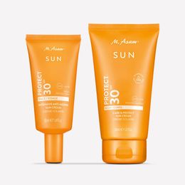 M. Asam SUN Sonnencreme Gesicht Anti-Aging & Sonnencreme K&ouml;rper LSF 30