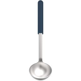 Mepal Chef It Edelstahl Suppenkelle aus Polypropylen mit gro&szlig;em Fassungsverm&ouml;gen 32 cm navy - Kochbesteck