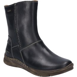 Stiefel Josef Seibel "Conny 59, schwarz", Damen, Gr. 37, schwarz, Obermaterial: 100% Rindsleder Leather cow., Schuhe Stiefel