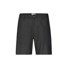 !Solid Chinoshorts SOLID "Chinoshorts SDAurelius", Herren, Gr. L, N-Gr, schwarz (true schwarz), Obermaterial: 58% Leinen LI. 42% Viskose CV., Hosen Chinoshorts