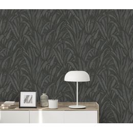 Vliestapete FASHION FOR WALLS "Sansibar", schwarz, B:0,53m L:10,05m, Tapeten, Vliestapete, Phthalate frei