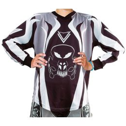 Motocross-Shirt Roleff "RO 855" Gr. M, schwarz, Shirts, Damen, M, Obermaterial: 100% Polyester, Motocross-Shirt