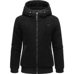 Outdoorjacke Ragwear "&Uuml;bergangsjacke Cousy Short", Damen, Gr. 3XL, schwarz (schwarz24), Obermaterial: 100% Polyester PES. Obermaterial: Futter: 100% Polyester PES., Jacken Outdoorjacke