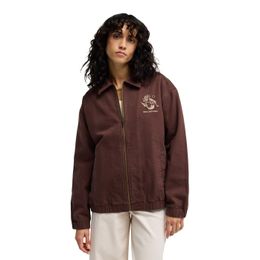 Outdoorjacke Billabong "Chill Time", Damen, Gr. M, teak, Obermaterial: 100% Walkfrottier;, Jacken Outdoorjacke