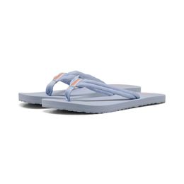 Zehentrenner Puma "EPIC FLIP V3", Damen, Gr. 37, snow mountain blau, melon glow, Textil, Schuhe Zehentrenner, mit bedruckter Optik, mit weichem Textilband, mit EVA-Fu&szlig;bett