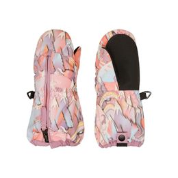 Snowboardhandschuhe Roxy "Snows Up", Damen, Gr. S, coral chic papercut, Obermaterial: 50% Microfaser, 50% Polyurethan;, Handschuhe Snowboardhandschuhe