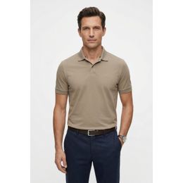 Poloshirt BOSS Green "Pio 2", Herren, Gr. L, light, pastel gr&uuml;n334, Jersey, Obermaterial: 100% Baumwolle, unifarben, regular fit normal, Rippstrickb&uuml;ndchen, Shirts Poloshirt