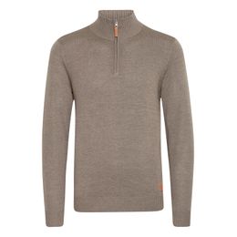 Troyer Blend "Troyer BHRobin", Herren, Gr. XXL, grau (zink mix), Obermaterial: 50% Baumwolle CO. 50% Polyacryl PAN., Pullover Troyer