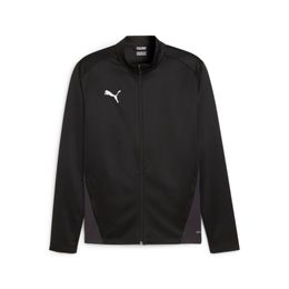 Trainingsjacke Puma "TEAMGOAL TRAINING JACKET", Damen, Gr. XXL, Puma schwarz, Puma wei&szlig;, flat schwarz gray, Trikot, Obermaterial: 100% Polyester, unifarben, slim fit, Jacken Trainingsjacke, mit DryCELL-Technologie, atmungsaktiv, Slim Fit