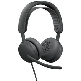 Logitech Zone Wired 2 ES for Business USB-Headset graphit