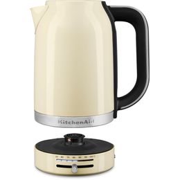 KitchenAid Wasserkocher "5KEK1701EAC Creme", beige (creme), Wasserkocher, Wasserkocher