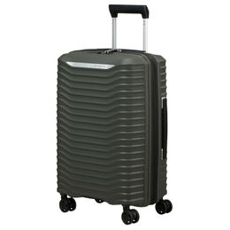 Hartschalen-Trolley Samsonite "UPSCAPE, verschiedene Gr&ouml;&szlig;en und Farben", Damen, Gr. B/H/T: 35cm x 55cm x 25cm 39 l, climbing ivy, Polypropylen, Koffer Hartschalen-Trolley, mit Volumenerweiterung, mit Tragegriff oben, aus Polypropylen