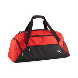 Sporttasche Puma "TEAMGOAL TEAMBAG M", Damen, Puma rot, Puma schwarz, Obermaterial: 100% Polyester, Taschen Sporttasche, f&uuml;r Fu&szlig;ball und sportliche Aktivit&auml;ten, viel Stauraum, pflegeleicht