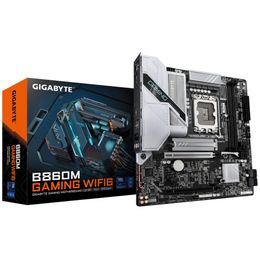 Gigabyte Mainboard "B860M GAMING WIFI6 Mainboard - Intel Core Ultra Series CPUs, 8+1+2 Pha", ohne farbbezeichnung, B:26,9cm H:7,3cm T:27,5cm, Mainboards, Mainboard