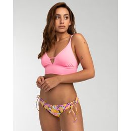 Triangel-Bikini-Top Billabong "Sol Searcher", Damen, Gr. XS, Cup B, pink (pink daze), Obermaterial: 78% Nylon, 22% Elasthan;, Bikini-Oberteile Triangel-Bikini-Top