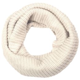 Strickschal styleBREAKER "Unifarbener Feinstrick Loop", Damen, beige, Obermaterial: 100% Polyacryl PAN., Modisch, Modet&uuml;cher Strickschal