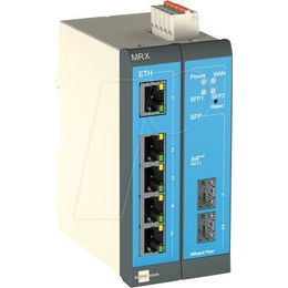 INSYS icom MRX MRX2 Fiber - Router - 5-Port-Switch, VPN, Ethernet