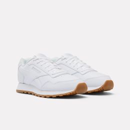 Sneaker Reebok CLASSIC "REEBOK GLIDE", M&auml;dchen, Gr. 34,5, wei&szlig;, wei&szlig;, gum, Synthetik, Textil, Schuhe Sneaker
