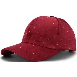 styleBREAKER "Samt Baseball Cap mit Strass" 1 Stk.