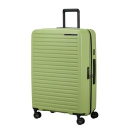 Hartschalen-Trolley Samsonite "RESTACKD, verschiedene Gr&ouml;&szlig;en und Farben", Damen, Gr. B/H/T: 51cm x 75cm x 29cm 99 l, wasabi, Polypropylen, unifarben, Koffer Hartschalen-Trolley, f&uuml;r Urlaub, Reise, Ferien und Gesch&auml;ftsreise, mit Volumenerweiterung