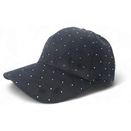 styleBREAKER "Samt Baseball Cap mit Strass" 1 Stk.