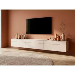 Lowboard "Essentials, TV-Board, TV-Kommode, TV-Schrank, TV-M&ouml;bel", kaschmir, B:333cm H:55cm T:42cm, Holzwerkstoff, MDF, LeGer Home by Lena Gercke, Sideboards, Lowboard, Breite: 333 cm, UV lackiert, Push-to-open-Funktion