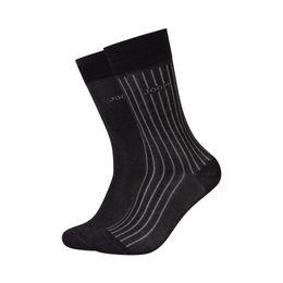 JOOP! Socken JOOP, Herren, Gr. 39-42, schwarz, Obermaterial: 80% Baumwolle, 18% Polyamid, 2% Elasthan, Socken Socken