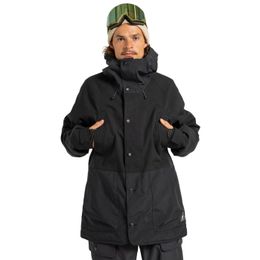 Snowboardjacke DC Shoes "Tundra 15K", Herren, Gr. XXL, schwarz, Obermaterial: 55% Microfaser, 45% Microfaser;, Jacken Snowboardjacke