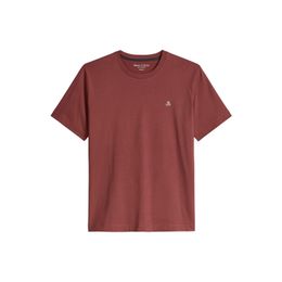 Marc O'Polo T-Shirt MARC O'POLO "T-Shirt Small-Logo 1er Pack", Damen, Gr. L, rot (cedar wood), Obermaterial: 100% Baumwolle CO., Shirts T-Shirt