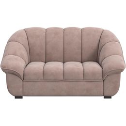 2-Sitzer COTTA "Mado, Breite 163 cm", mud, B:163cm T:104cm, 100% POLYESTER (PES), Sofas, 2-Sitzer, verschiedene Sofas individuell kombinierbar