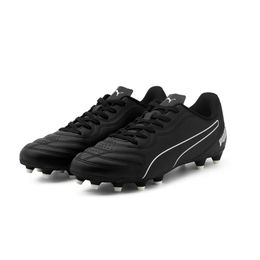 Fu&szlig;ballschuh Puma "CLASSICO FG JR", Kinder, Gr. 38, Puma schwarz, Puma wei&szlig;, Synthetik, Schuhe Fu&szlig;ballschuh, f&uuml;r Rasenpl&auml;tze, mit Synthetik-Laufsohle, mit Textil-Innenmaterial