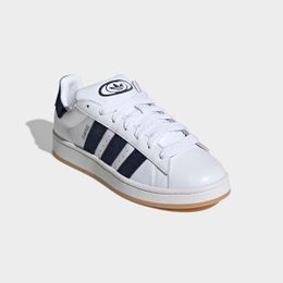 Sneaker adidas originals "CAMPUS 00S", Herren, Gr. 37, cloud wei&szlig;, supplier colour, gum 3, Leder, Textil, Schuhe Sneaker