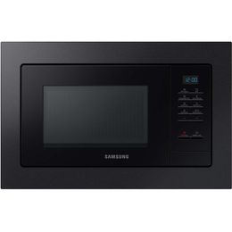 Samsung Mikrowelle "MG20A7013CB/EG", schwarz, B:48,9cm H:27,5cm T:32,6cm, Mikrowellen, Garen, Backen & Grillen mit pflegeleichten Keramik-Emaille Innenraum, Mikrowelle