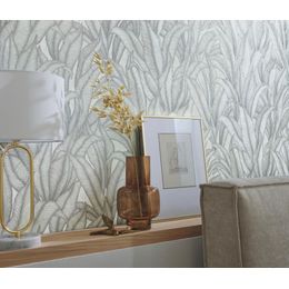Vliestapete FASHION FOR WALLS "Sansibar", silber (silberfarben), B:0,53m L:10,05m, Tapeten, Vliestapete, Phthalate frei