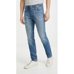Jack & Jones Loose-fit-Jeans JACK & JONES "JJICHRIS JJCOOPER JOS 890 PCW NOOS", Herren, Gr. 33, L&auml;nge 32, blau denim, Denim/Jeans, Obermaterial: 100% Baumwolle, unifarben, loose fit lang, Jeans Loose-fit-Jeans