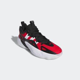 Basketballschuh adidas Performance "TRAE YOUNG UNLIMITED 2 LOW", Damen, Gr. 42, rot (vivid rot, cloud wei&szlig;, core schwarz), Synthetik, Textil, Schuhe Basketballschuh