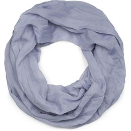Loop styleBREAKER "Seidiger unifarbener Loop", Damen, grau, Obermaterial: 100% Viskose CV., Modisch, Modet&uuml;cher Loop