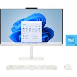 HP All-in-One PC "24-cu0211ng", cashmere wei&szlig;, Windows 11, 8 GB RAM 512 GB SSD, Desktop-PCs, All-in-One PC