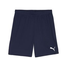 Trainingsshorts Puma "TEAMGOAL SHORTS", Damen, Gr. 3XL, N-Gr, Puma navy, Puma wei&szlig;, Interlock, Obermaterial: 100% Polyester, unifarben, regular fit kniefrei, Hosen Trainingsshorts, aus Polyester, kniefrei, mit Interlock-Material, modernes Design