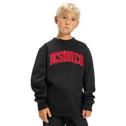 Sweatshirt DC Shoes "Varsity", Jungen, Gr. 10(140-148cm), schwarz, Obermaterial: 80% Walkfrottier, 20% Microfaser;, Sweatshirts Sweatshirt