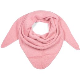 Dreieckstuch styleBREAKER "Strick Dreiecktuch meliert", Damen, rosa (rose), Obermaterial: 80% Viskose CV. 20% Wolle WO., Modisch, Modet&uuml;cher Dreieckstuch