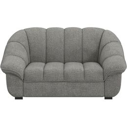 2-Sitzer COTTA "Mado, Breite 163 cm", grau, B:163cm T:104cm, 100% POLYESTER (PES), Sofas, 2-Sitzer, verschiedene Sofas individuell kombinierbar
