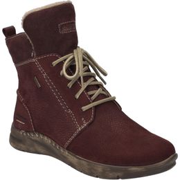 Stiefel Josef Seibel "Conny 53, plum", Damen, Gr. 42, lila (plum), Obermaterial: 100% Rindsleder Leather cow., Schuhe Stiefel