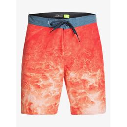 Boardshorts Quiksilver "Everyday Rager 18", Herren, Gr. 34L, orange (nectarine), Obermaterial:100% Microfaser;, Hosen Boardshorts
