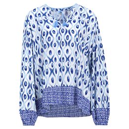 Gina Benotti Damen Bluse in gekreppter Optik