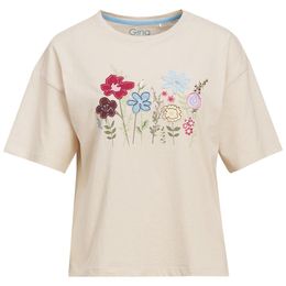 Gina Damen T-Shirt mit Print